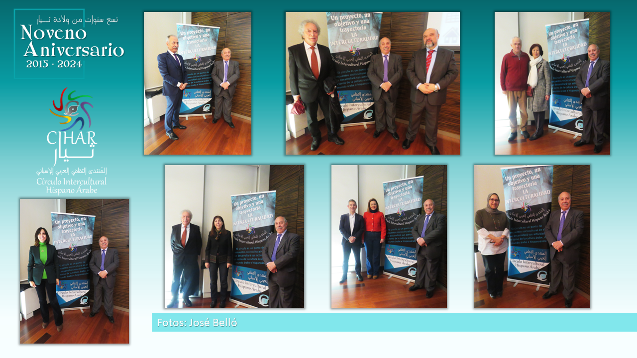 Acto del noveno aniversario de CIHAR | Círculo Intercultural Hispano Árabe